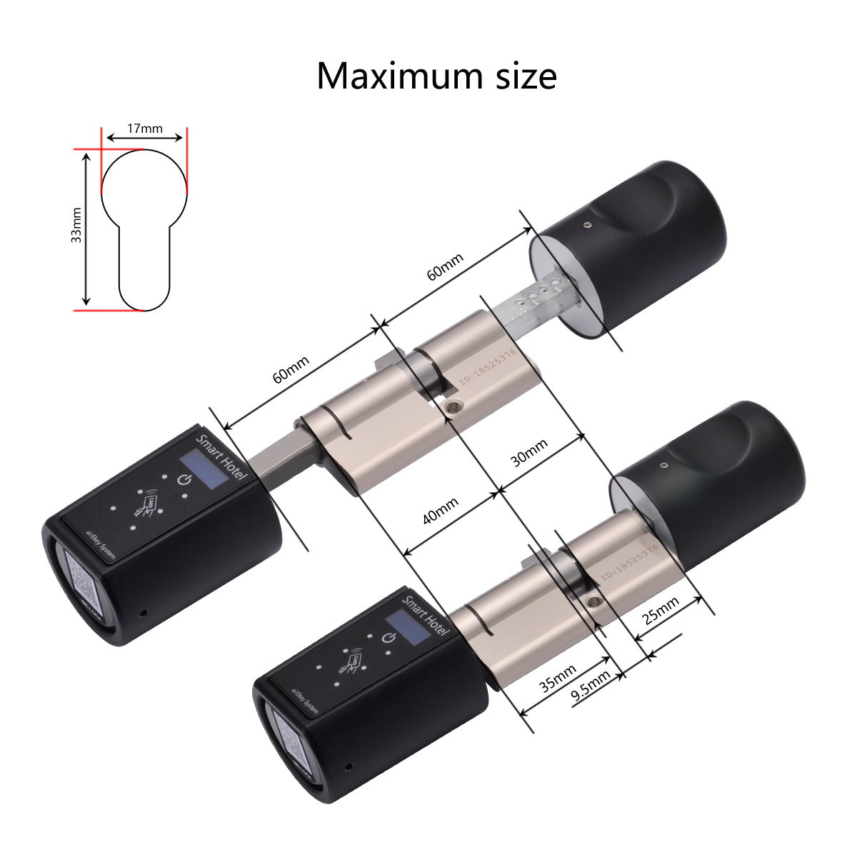 Smart Lock mit großer Toleranz-airEkey von WE.LOCK – WELOCK PTE. LTD